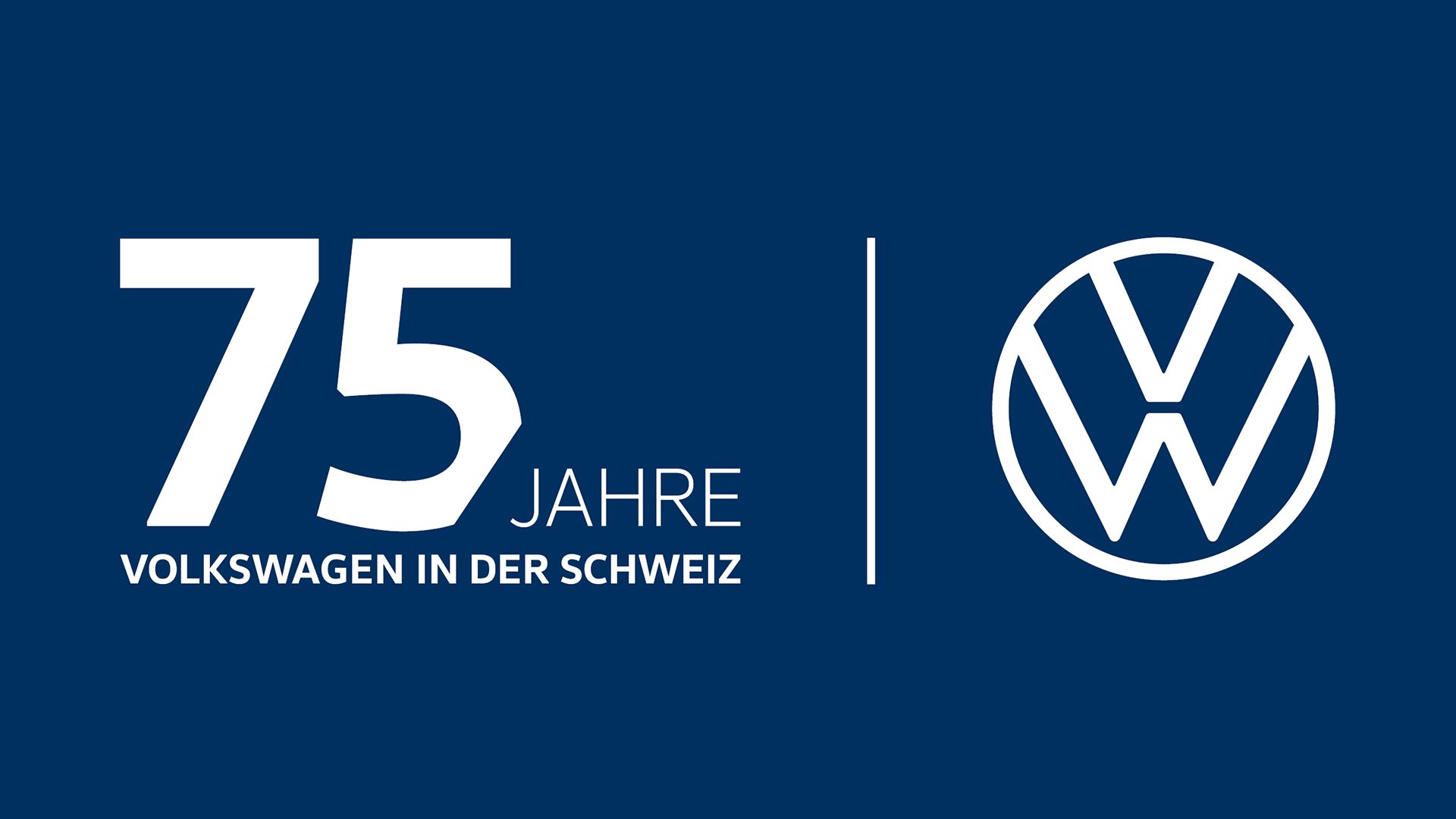 75 Jahre Volkswagen Schweiz